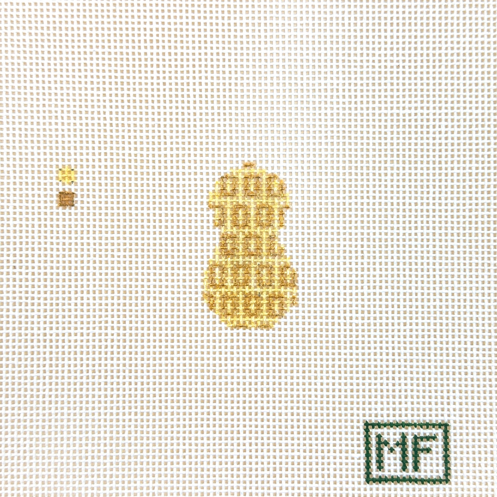 MF Needlepoint Mini Peanut Needlepoint Canvas at Rittenhouse Needlepoint