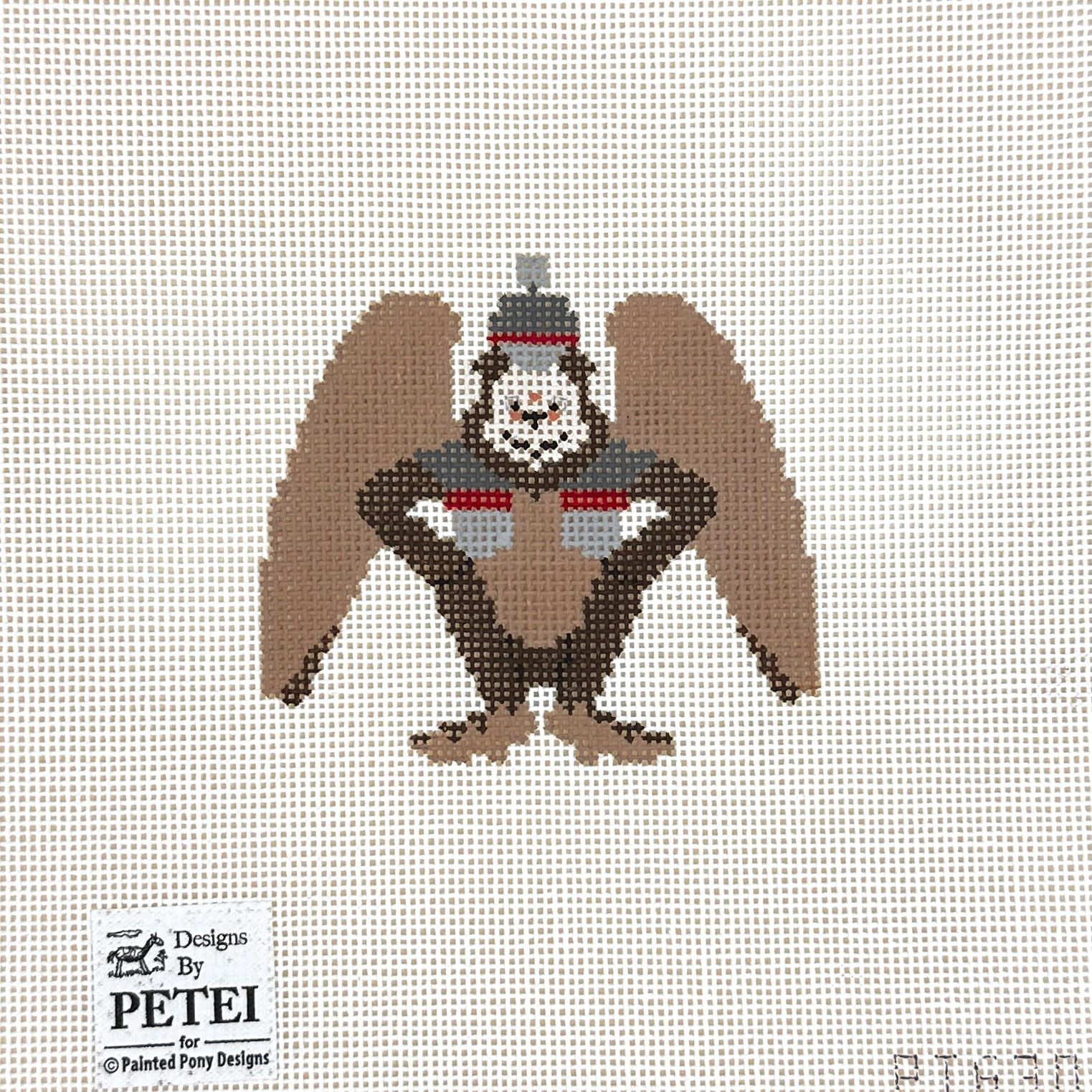 Painted Pony Designs Petei Wizard of Oz: Flying Monkey Needlepoint Can ...