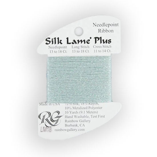 Rainbow Gallery Silk Lame Plus - 18 Surf Blue – RittenhouseNeedlepoint